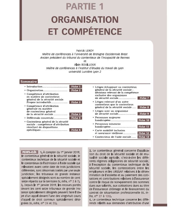 Guide du contentieux de la sécurité sociale 2020/2021 - Tendance Droit